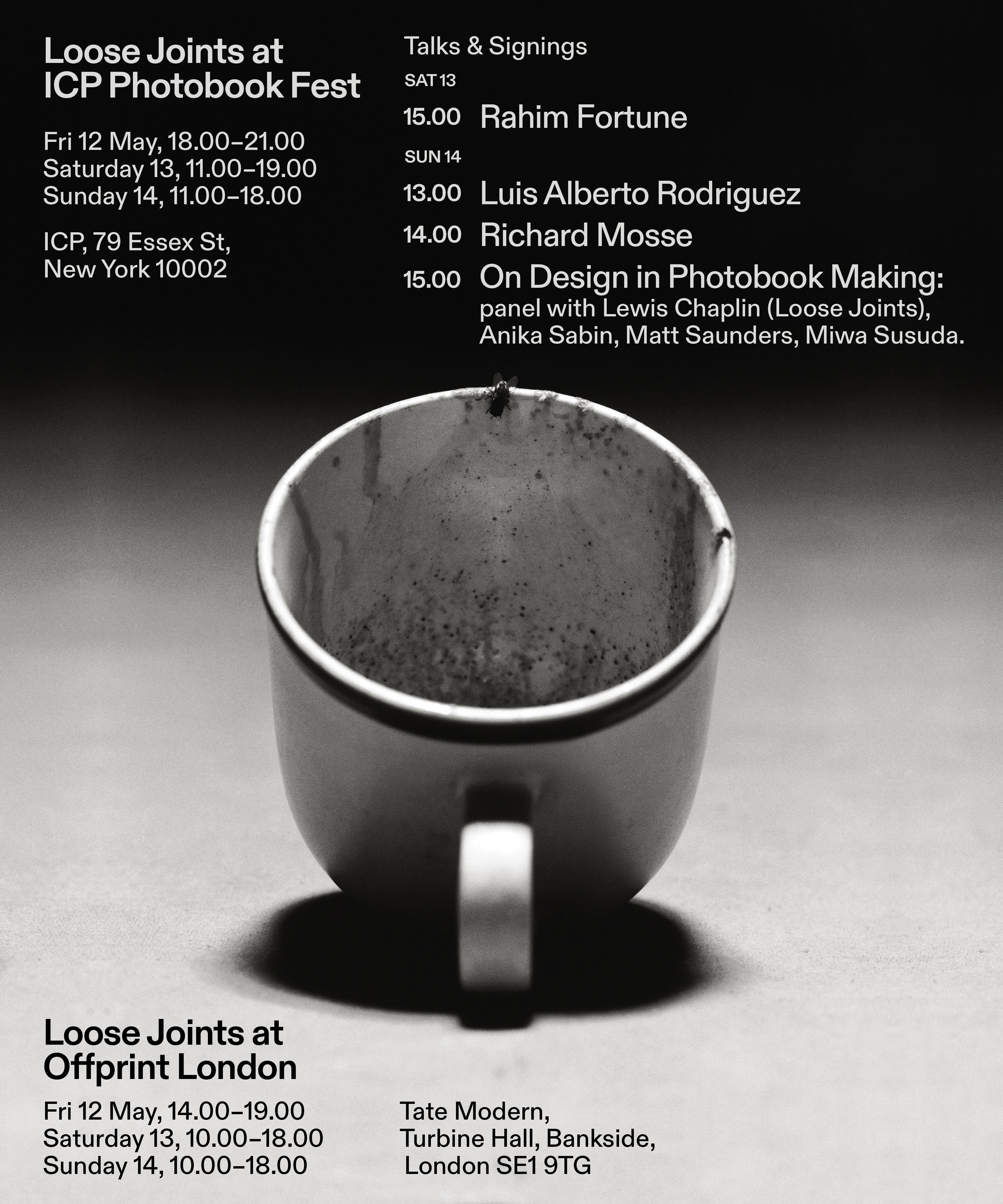 Loose Joints at the ICP Photobookfest and Offprint London – Loose ...