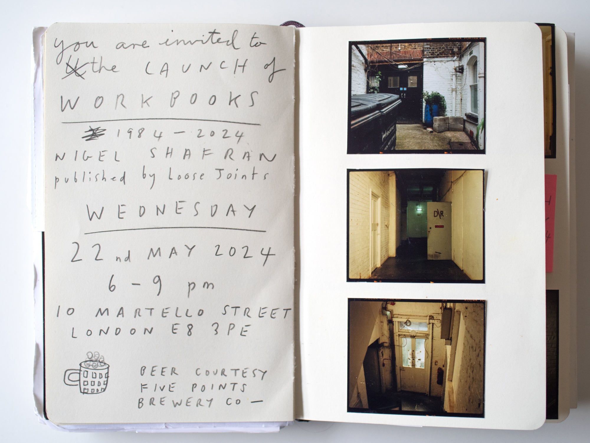 Nigel Shafran London Launch – Loose Joints Publishing